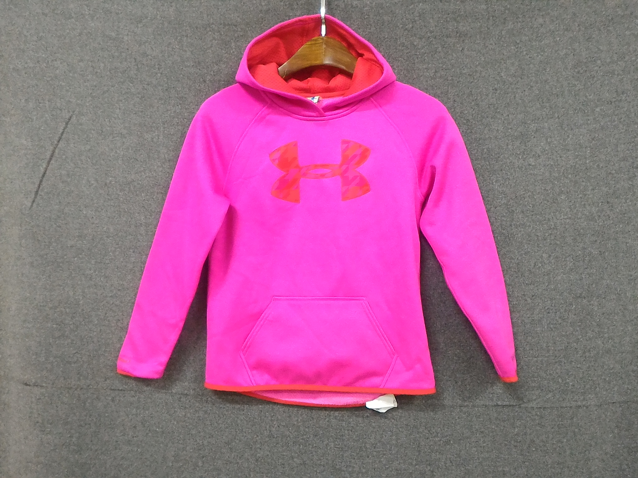 螢光品紅色連帽上衣長57寬42 GC代贈 GC贈物網