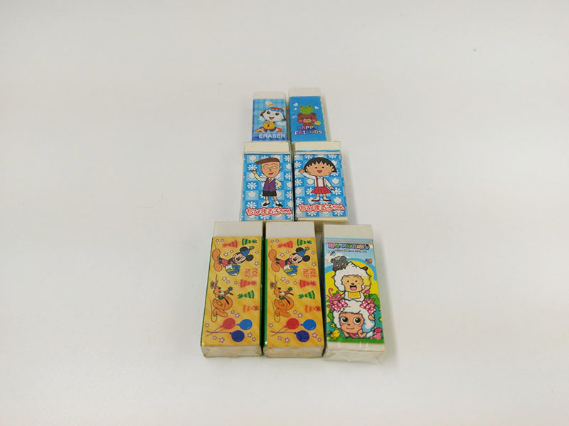 可愛圖案橡皮擦7入 6 2cm GC代贈 GC贈物網