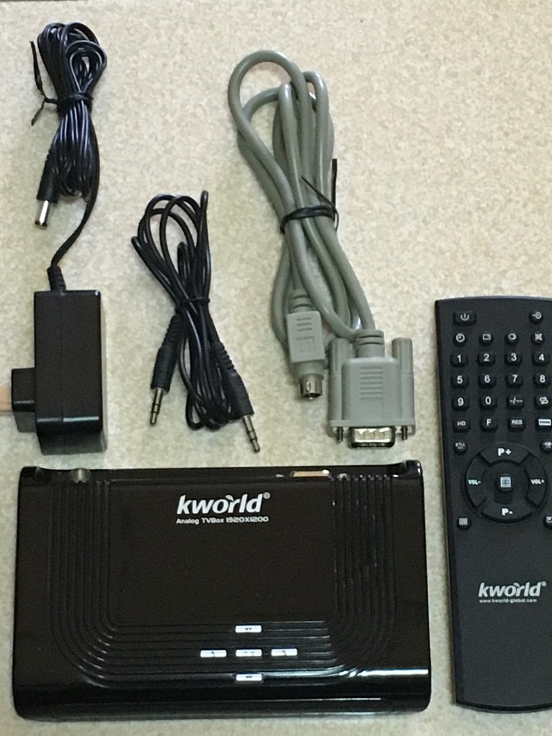 廣寰Kworld電視盒KW-SA230(用電腦螢幕看電視，須接第四台天線) - GC贈物網