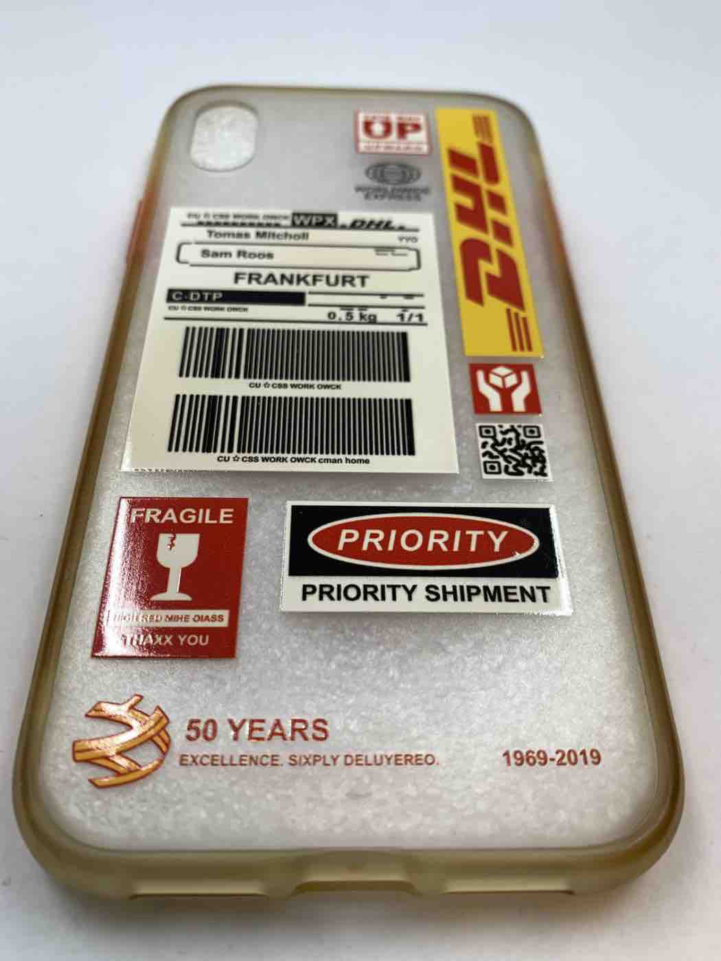 全新 DHL iPhone XR 保護殼 - GC贈物網