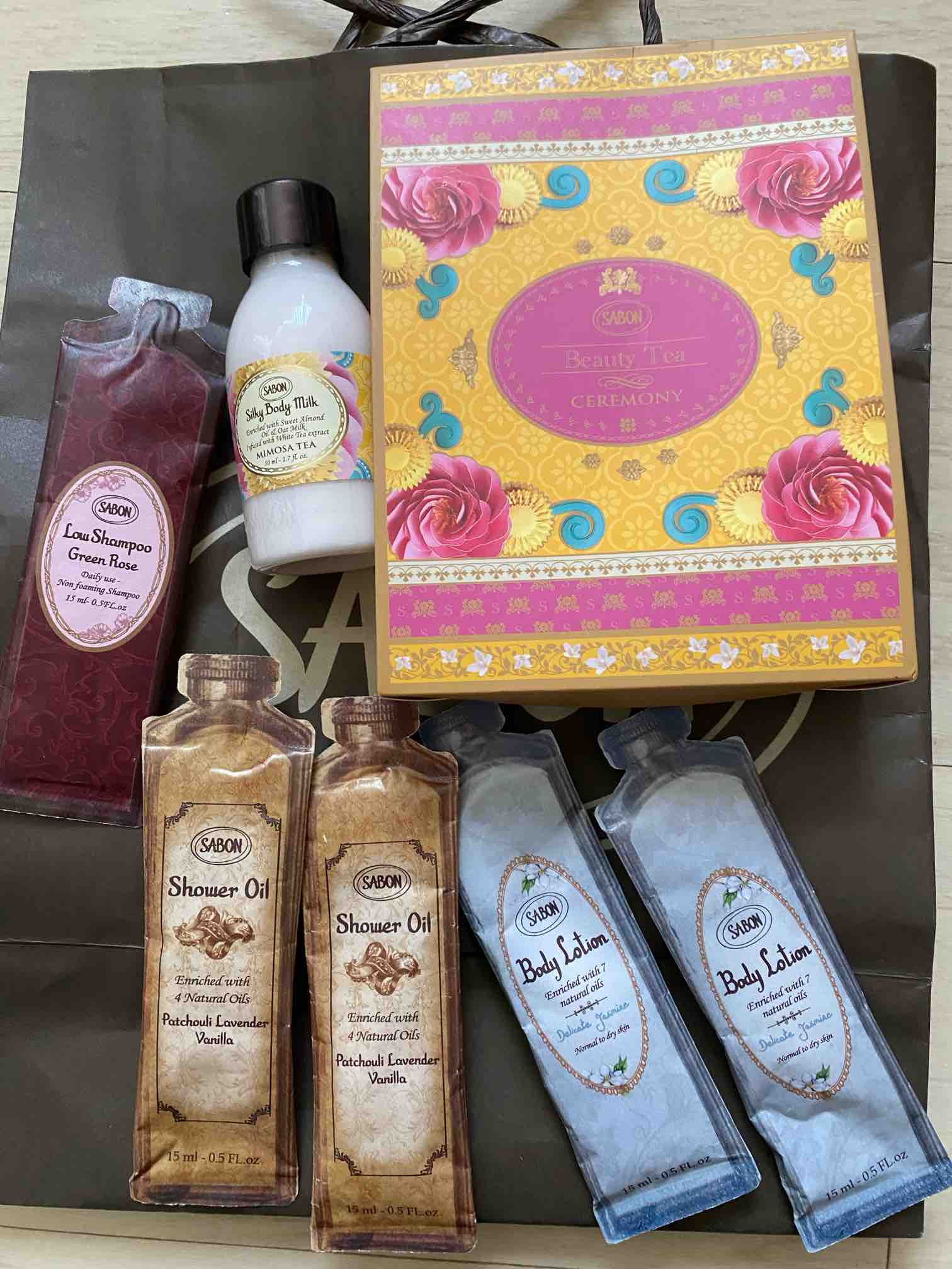 全新以色列SABON沐浴洗髮乳液旅用組合 - GC贈物網