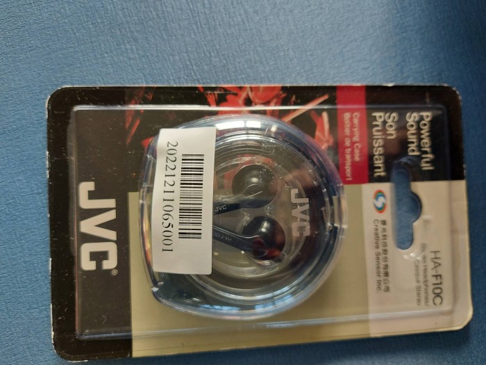 JVC HA-F10C 3.5mm耳機 - GC代贈 - GC贈物網
