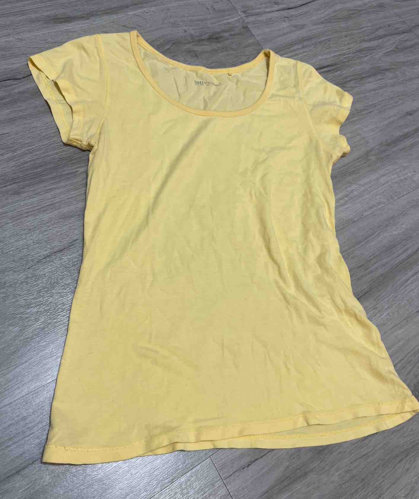 lativ黃色短袖上衣M - GC贈物網