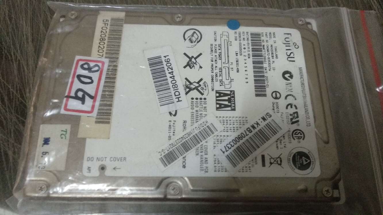 80G 2.5吋 sata 硬碟 - GC贈物網