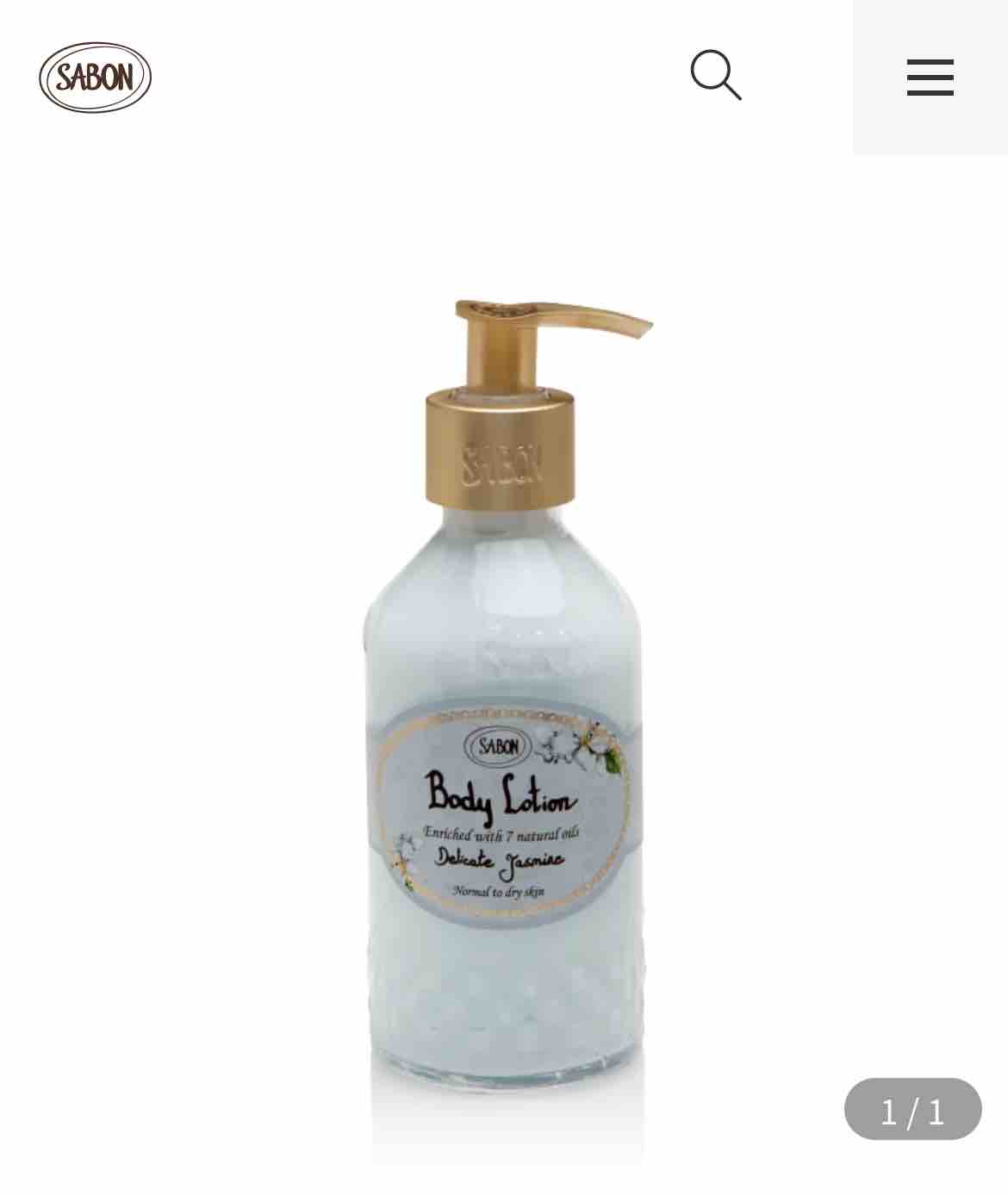 sabon 茉莉花語身體乳液 - GC贈物網