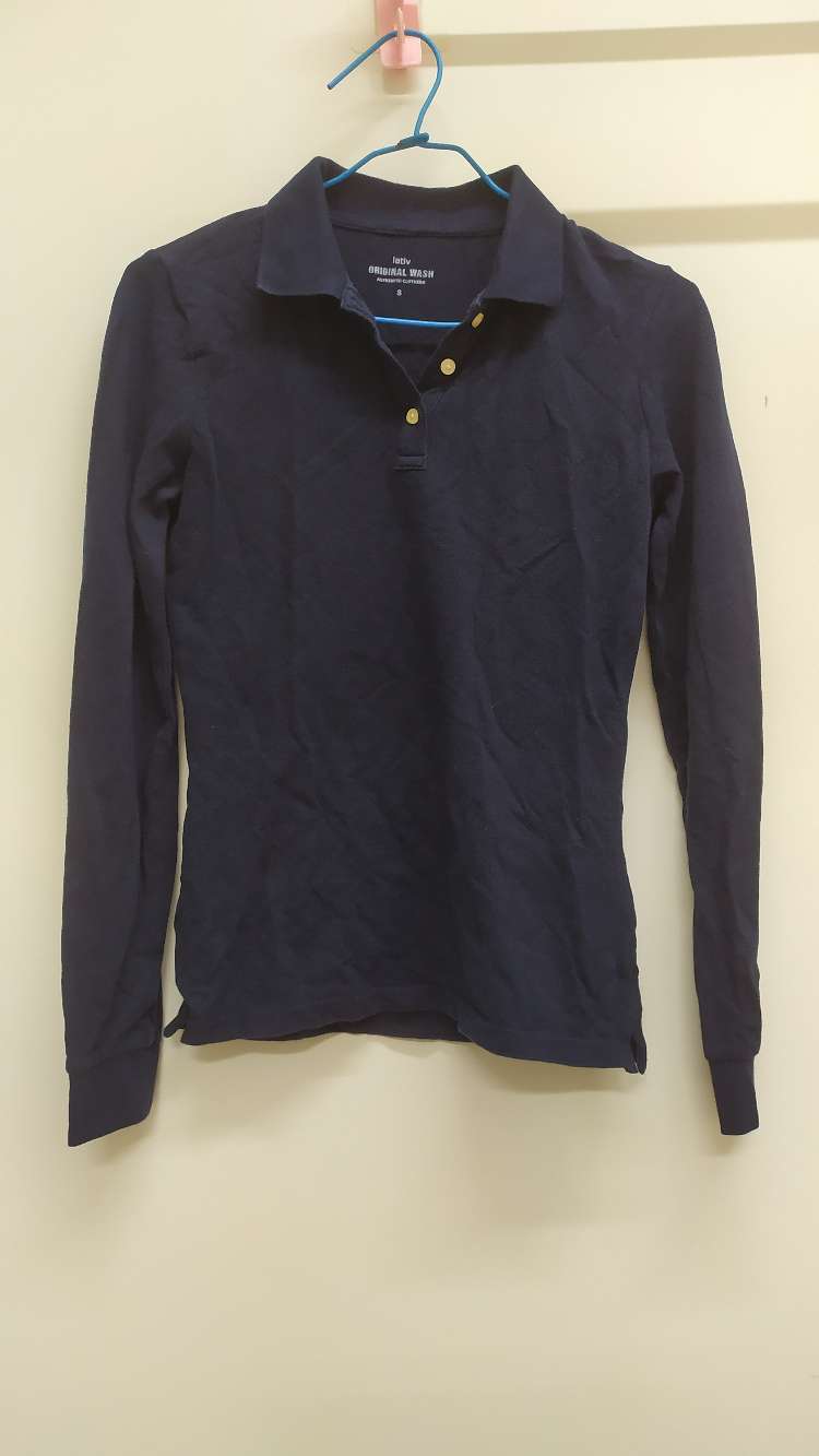 lativ藍色長袖polo衫 - GC贈物網