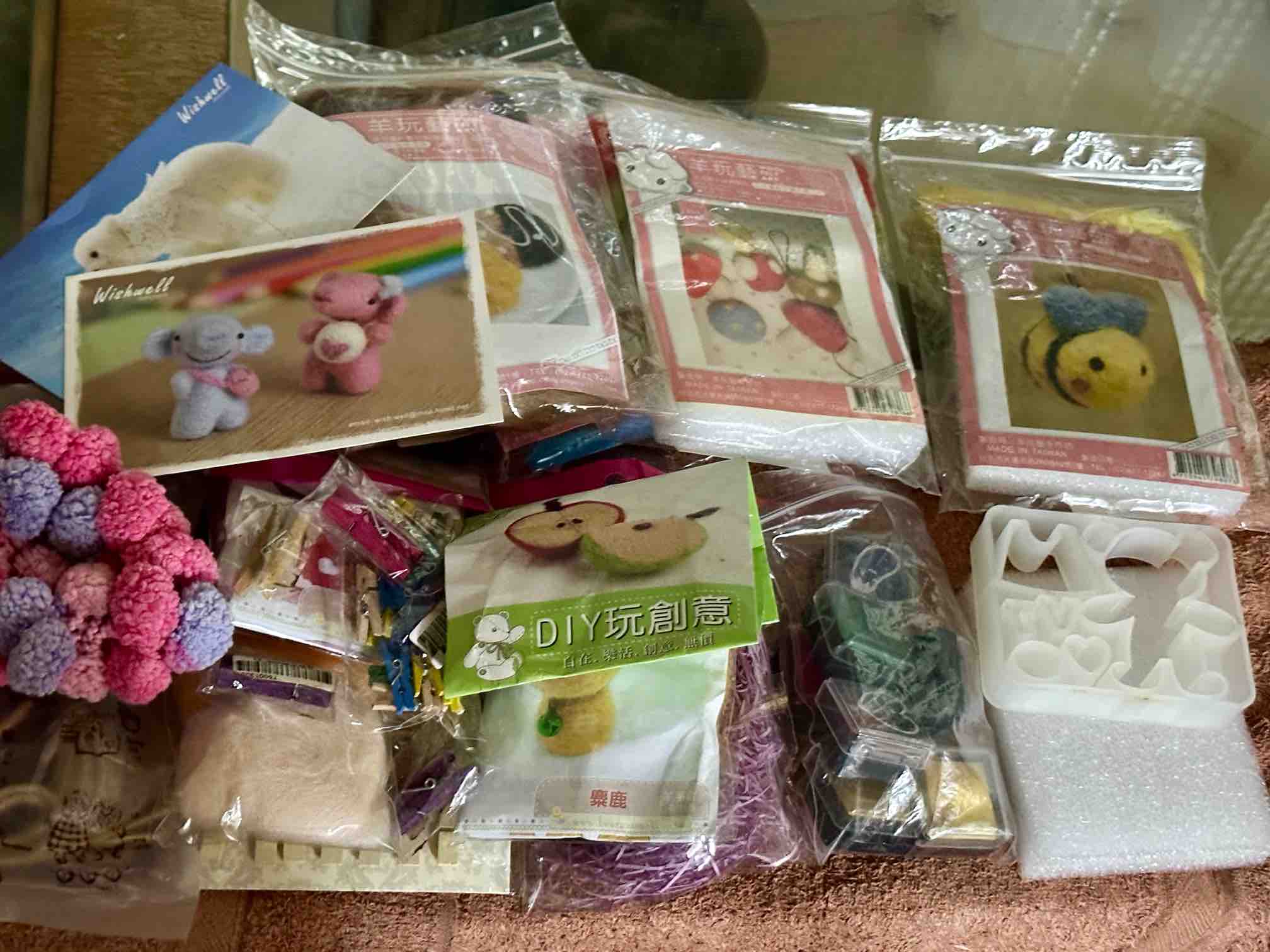 羊毛氈 手工藝DIY 材料包 綜合 - GC贈物網