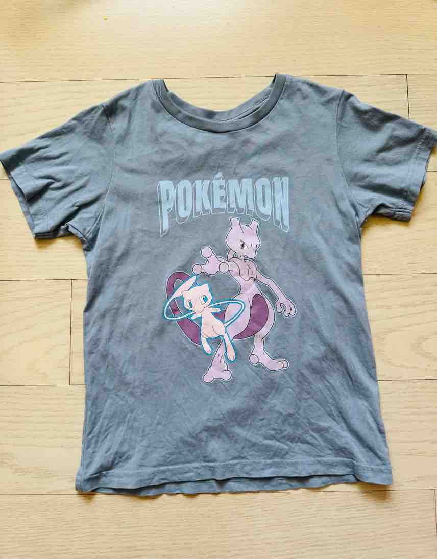 Lativ童。寶可夢淺藍色短T恤130 - GC贈物網