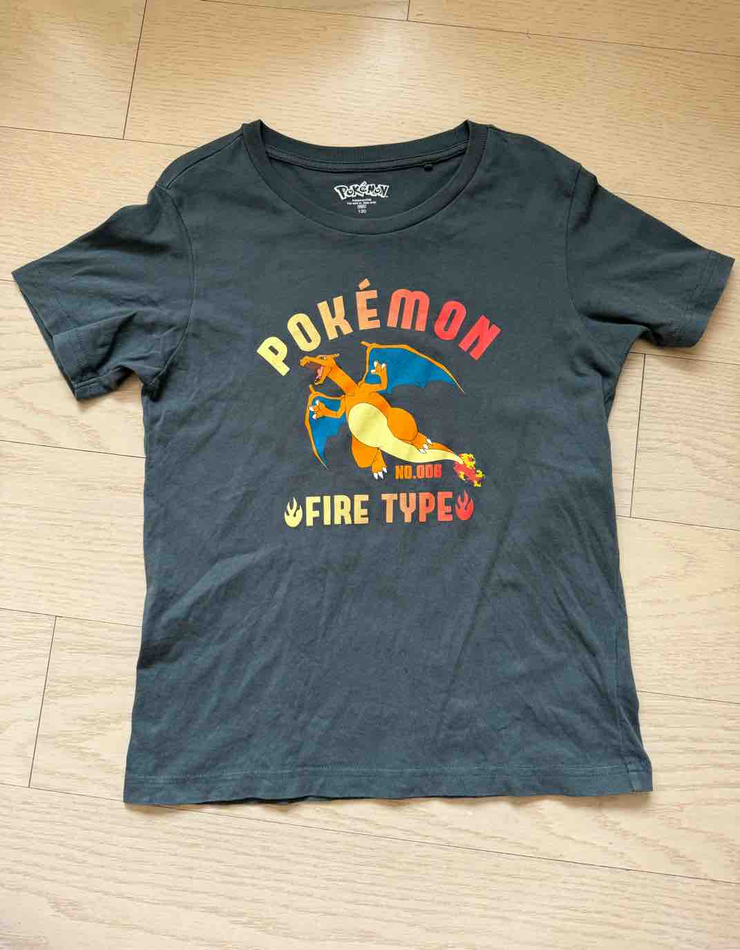 Lativ童。寶可夢深綠色短T恤130 - GC贈物網