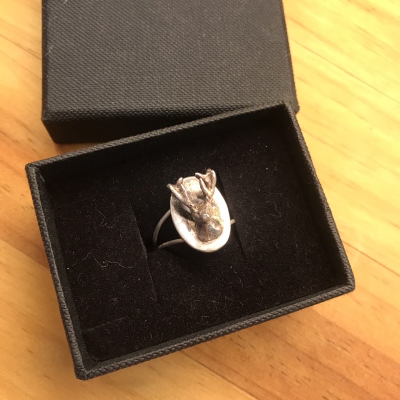 925純銀鹿戒 - GC贈物網