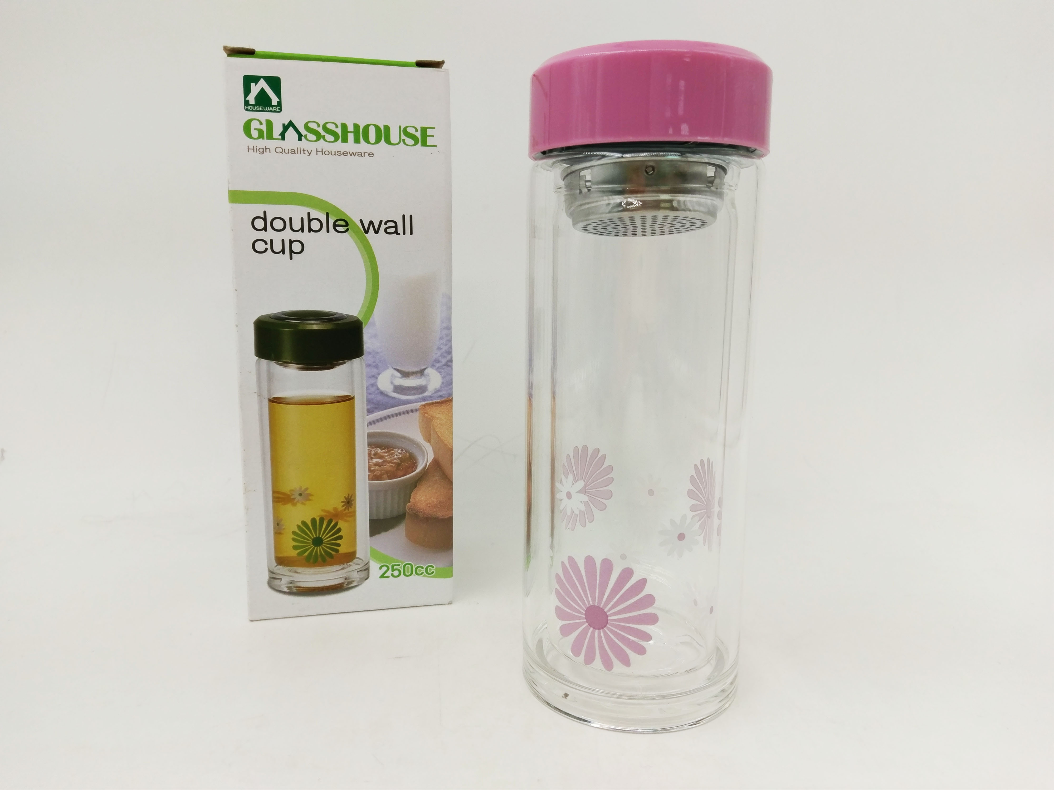 雙層隔熱玻璃杯（250ml） - GC代贈 - GC贈物網