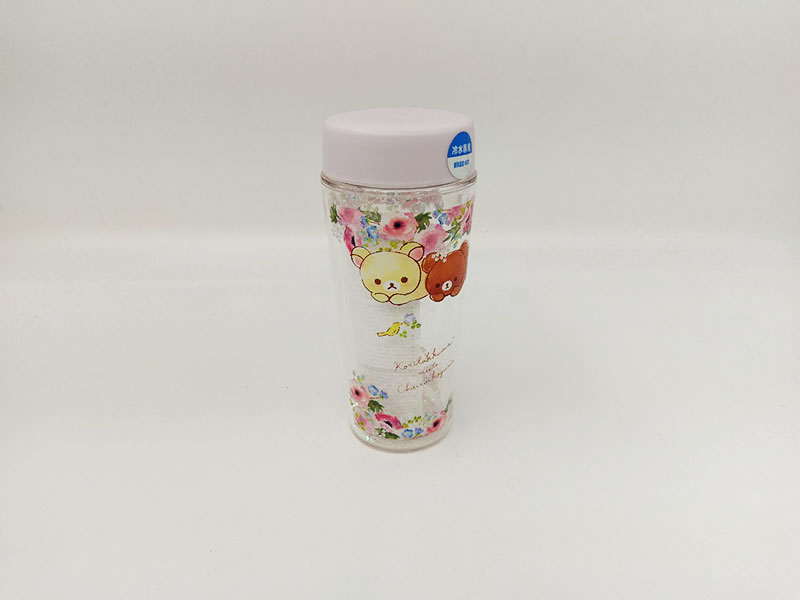 拉拉熊透明亮片水壺(350ml) - GC代贈 - GC贈物網