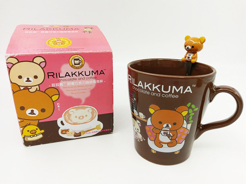 拉拉熊甜蜜巧克力咖啡馬克杯-巧克力色(420ml) - GC代贈 - GC贈物網