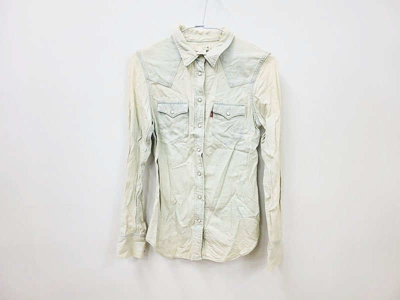 泛白色牛仔上衣尺寸：XS - GC代贈 - GC贈物網